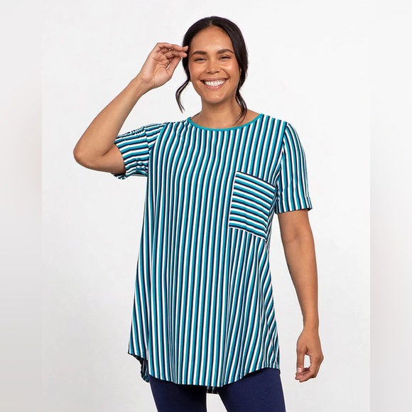 Sympli | Tops | Nwt Sympli Bamboo Tshirt Pocket Tunic | Poshmark
